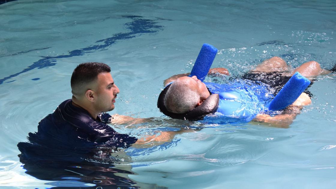 Healing aquatic therapy by Kernes Adaptive Aquatics and CSUMB ...